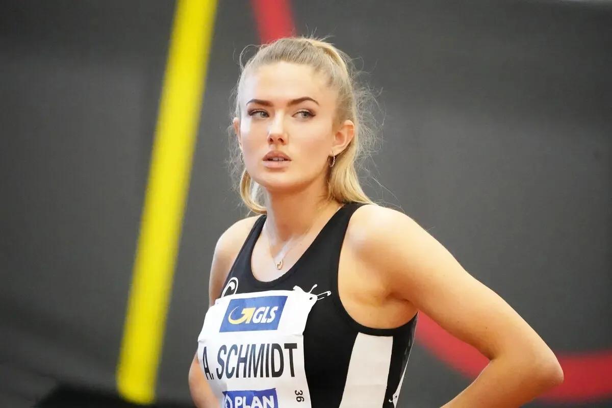 The beauty of the German sports sprinter-Alika Schmidt, known as "the ...