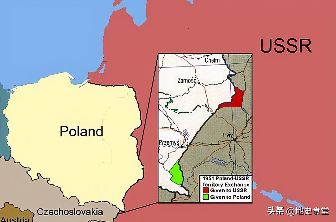 The Soviet Union has built a railway and needs to go through the Poland ...