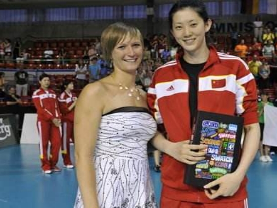 Volleyball goddess Xue Ming: 1.93 meters short of her own 13 cm CCTV ...