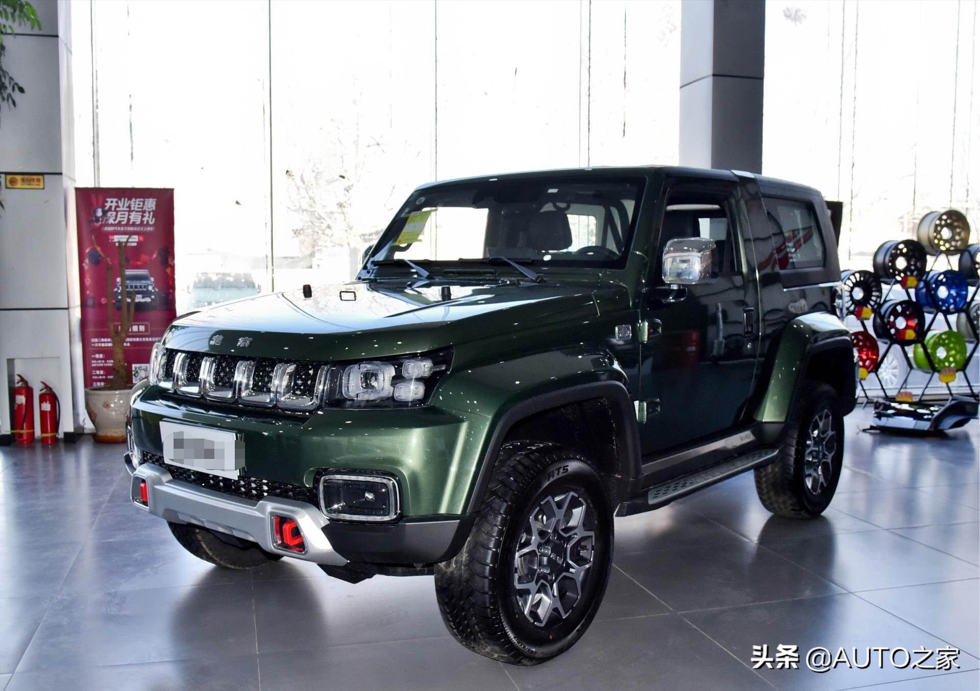 New domestic off-road force, 2.3T+ short axle, new BAIC BJ40 ...