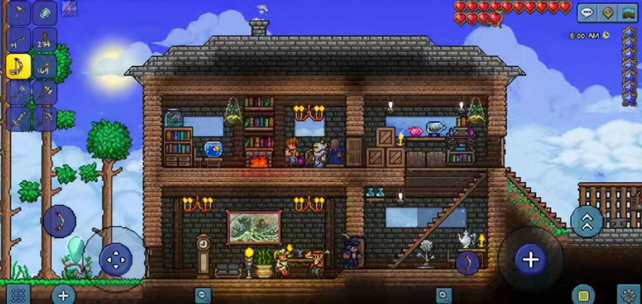 Facing the Terraria mobile game, what elements of him are the players ...