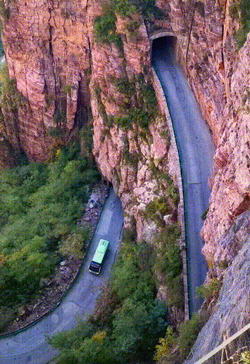 The 9 most dangerous roads in China!Left-handed heaven and right-handed ...