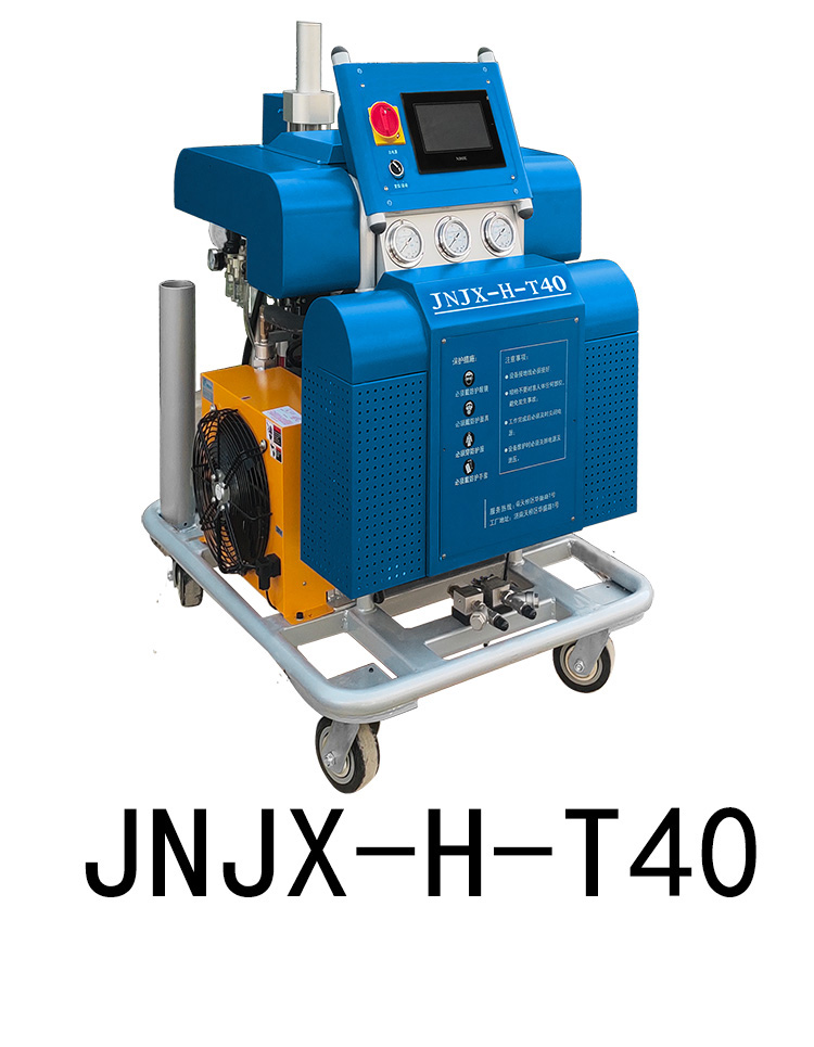 Polyurethane foaming machine tank cold-insulation interlayer pouring ...