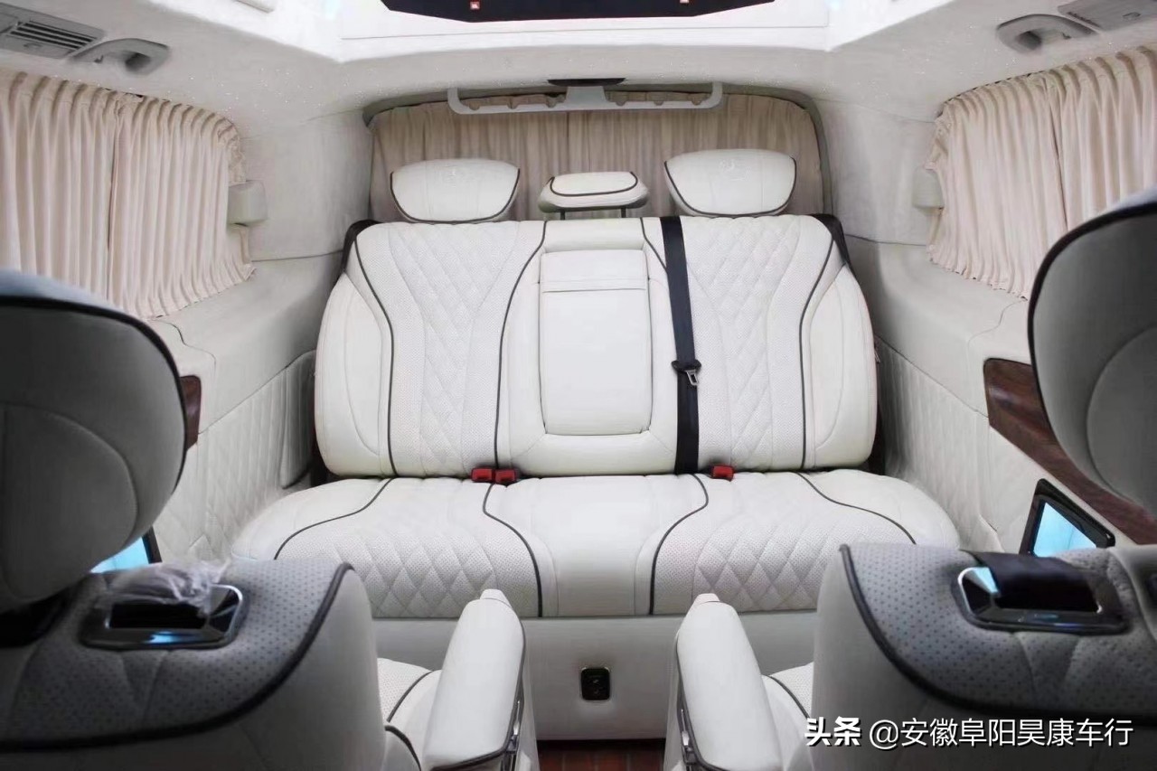 Net imports! Mercedes-Benz V250 seven-seater nanny car, more powerful ...