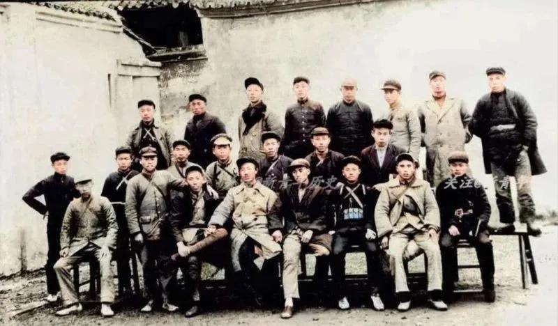 The old color photos of the founding generals, everyone has made great ...