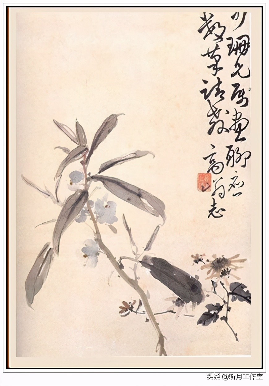 Appreciation of nineteen exquisite paintings by Gao Qifeng, the three outstanding Lingnan ...