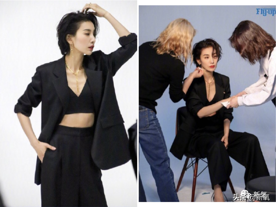 Who says girls are sexy when they are exposed? Girls in suits are too ...