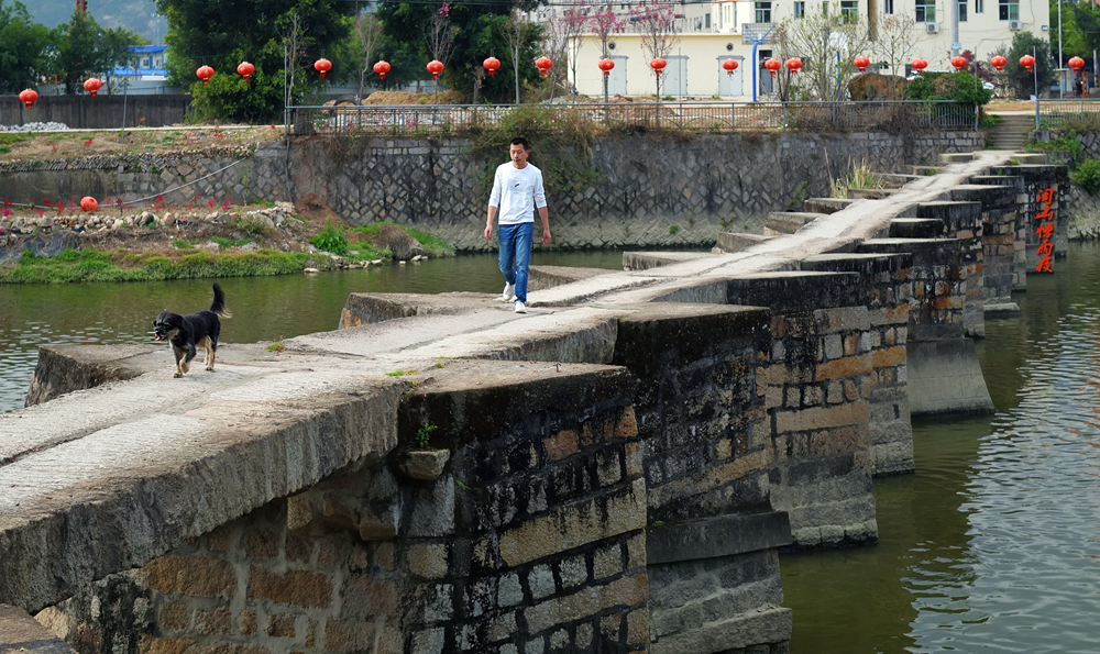 The longest surviving ancient bridge in Fuzhou, Shangjie Rongqiao ...