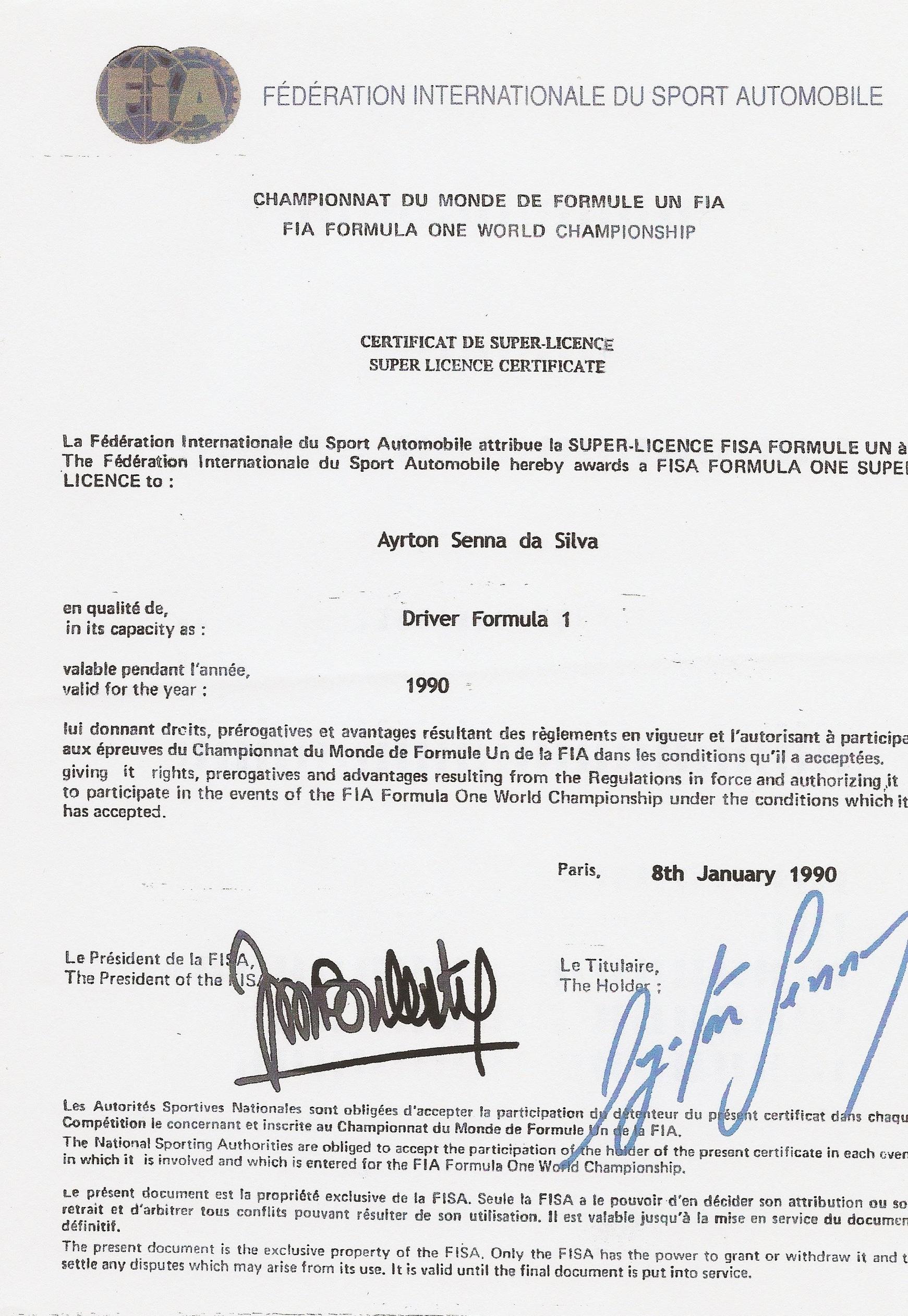 Those things about F1-super driver's license - iNEWS