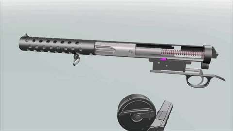 The originator of the submachine gun from trench warfare-the German MP ...