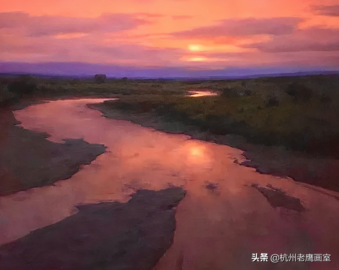 The Chinese landscape described by this foreign painter is particularly ...