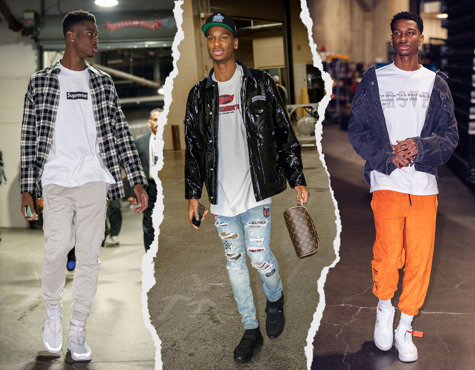 From the Clippers to the Thunder, the fashion journey of the NBA trendy ...