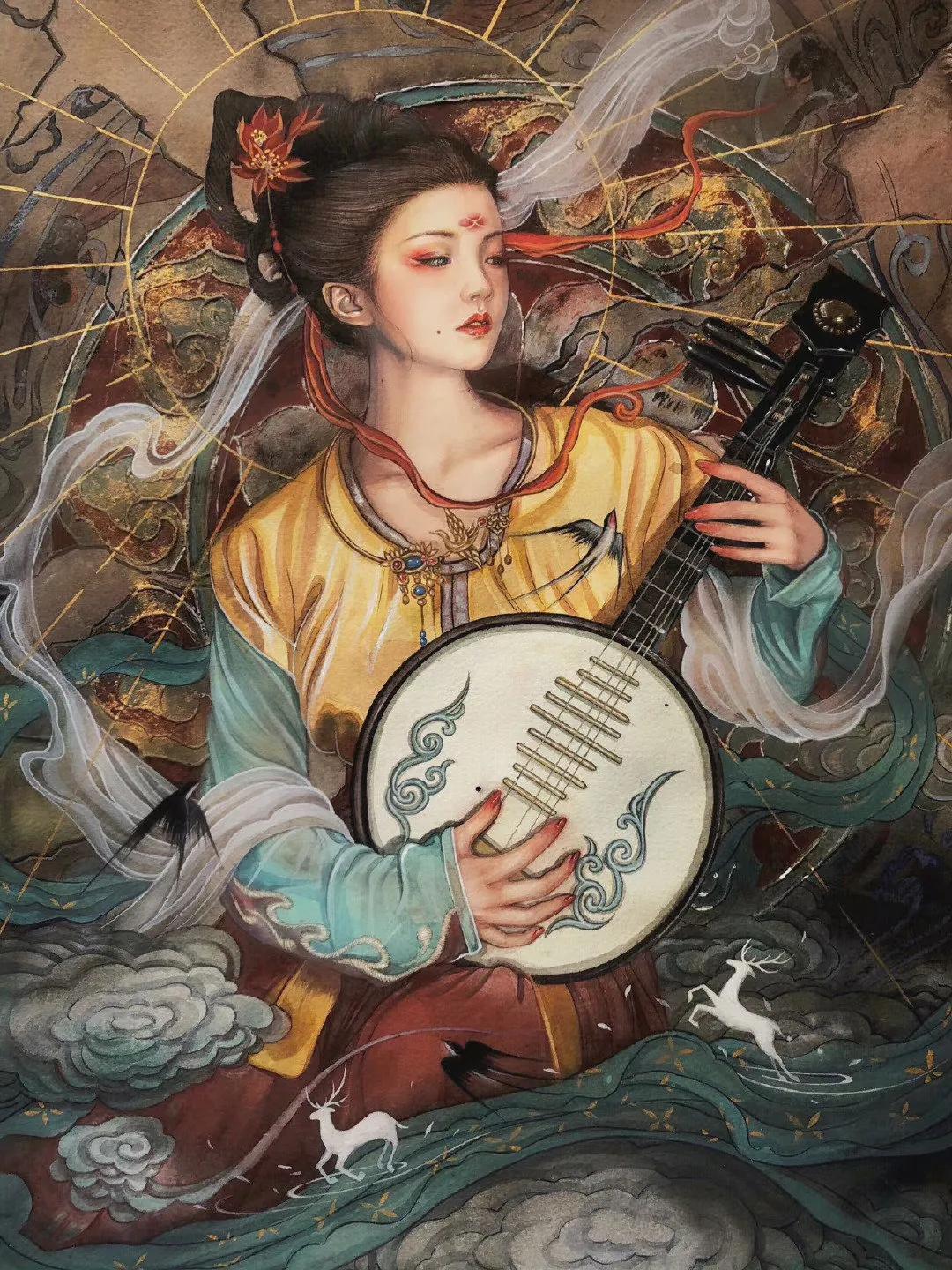 Ancient character illustration, the jeweler - iNEWS