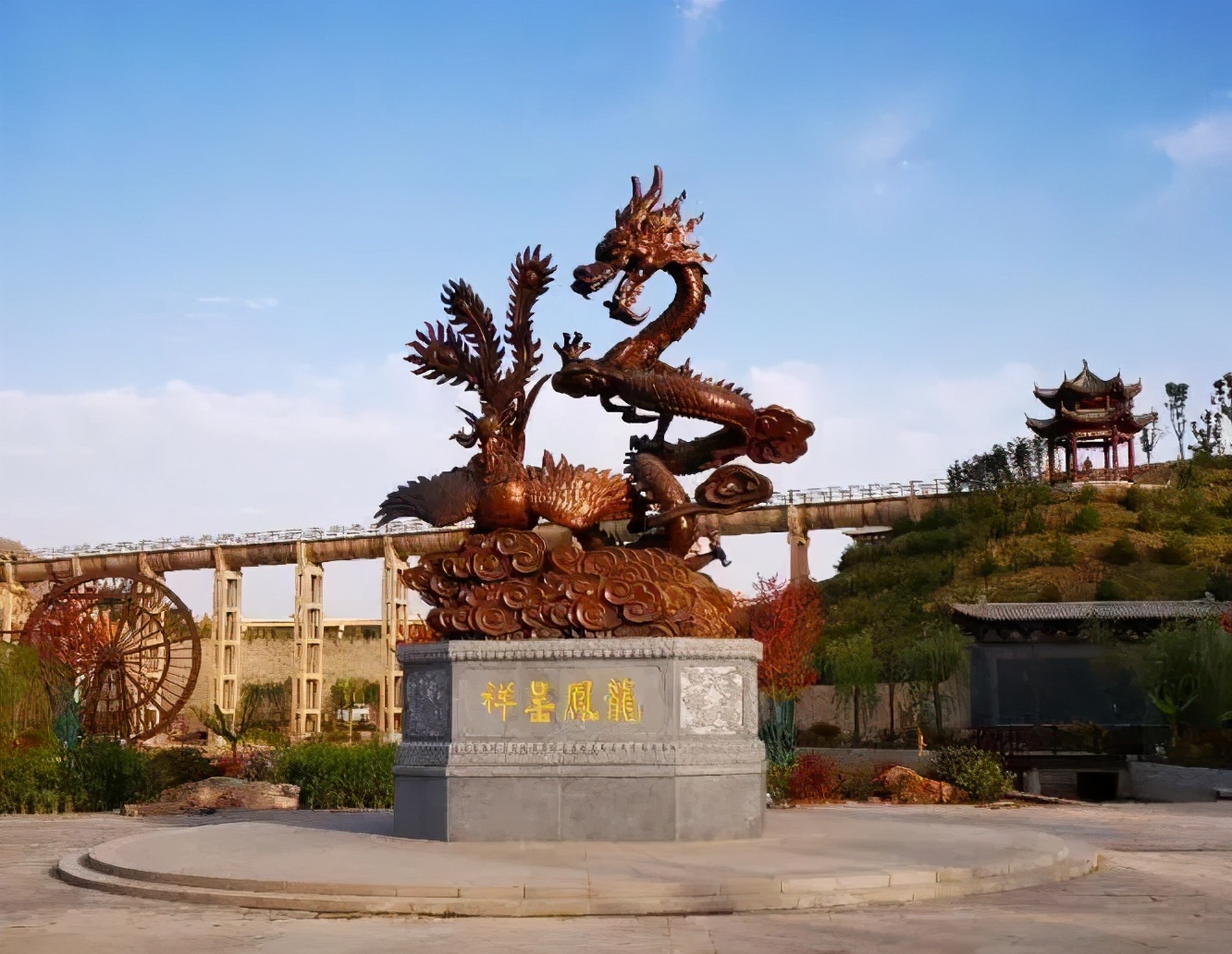 Longfengshan Ancient Town in Luoyang, have you been here? - iNEWS