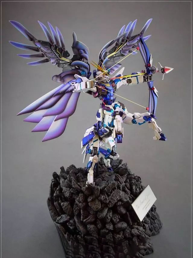 Unicorn Gundam mix and match Wing Gundam Wings backpack transformation ...