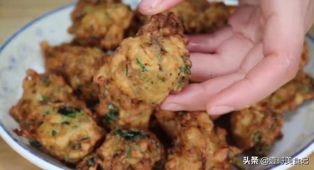 When making radish balls, do not add starch directly. The old nanny ...