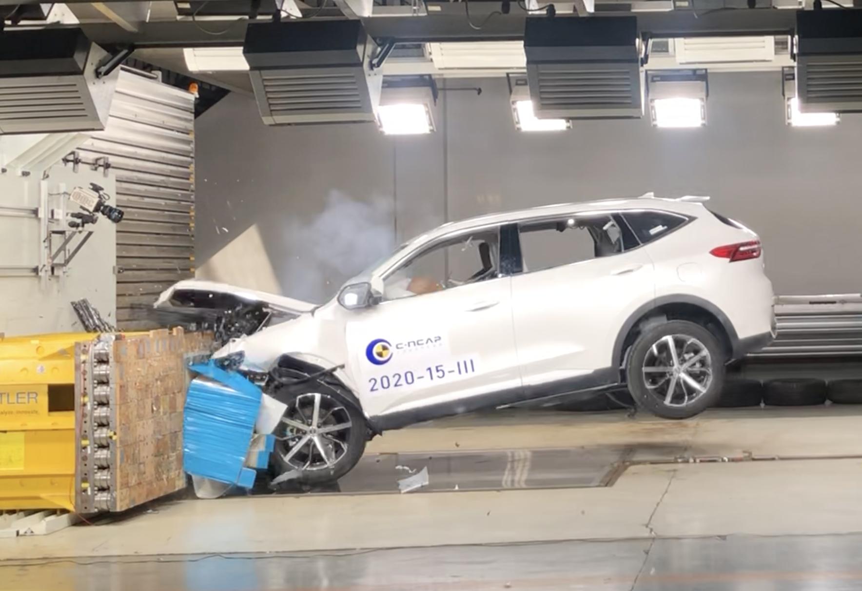 Haval F7 crash test has been completed: lament that the strength of the ...