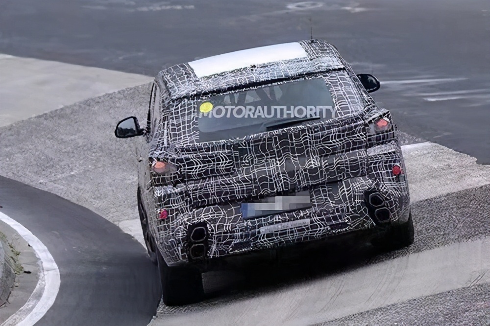 BMW X8 M road test photos exposed with V8 engine - iNEWS