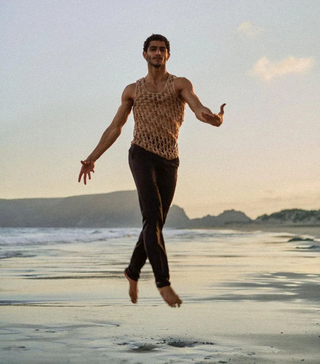 The beautiful life of a Syrian refugee male model, embracing a peaceful ...