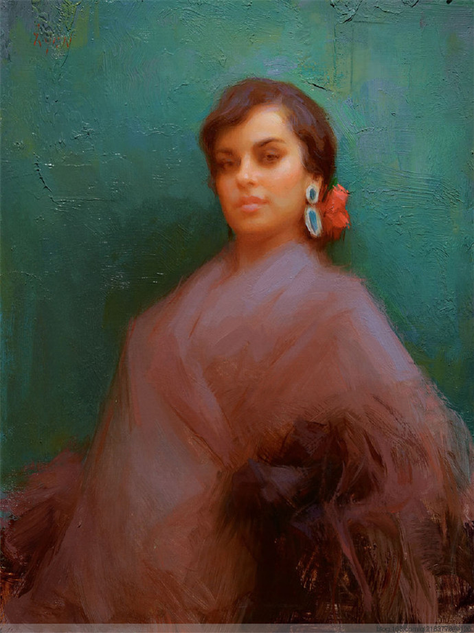 American female painter Susan. Lyon's blurry and chic brushstrokes - iNEWS