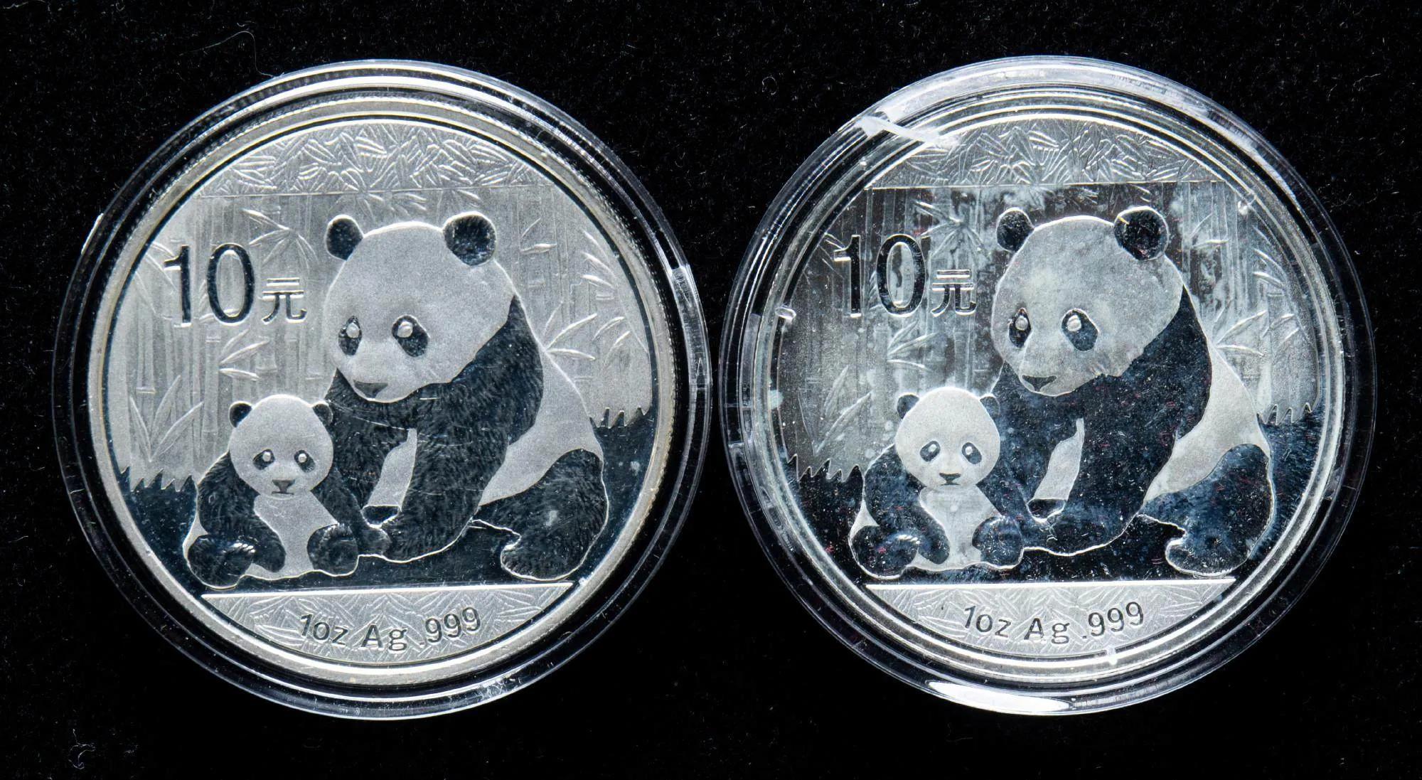 Silver coin "white spot" = "oxidation"? - iNEWS