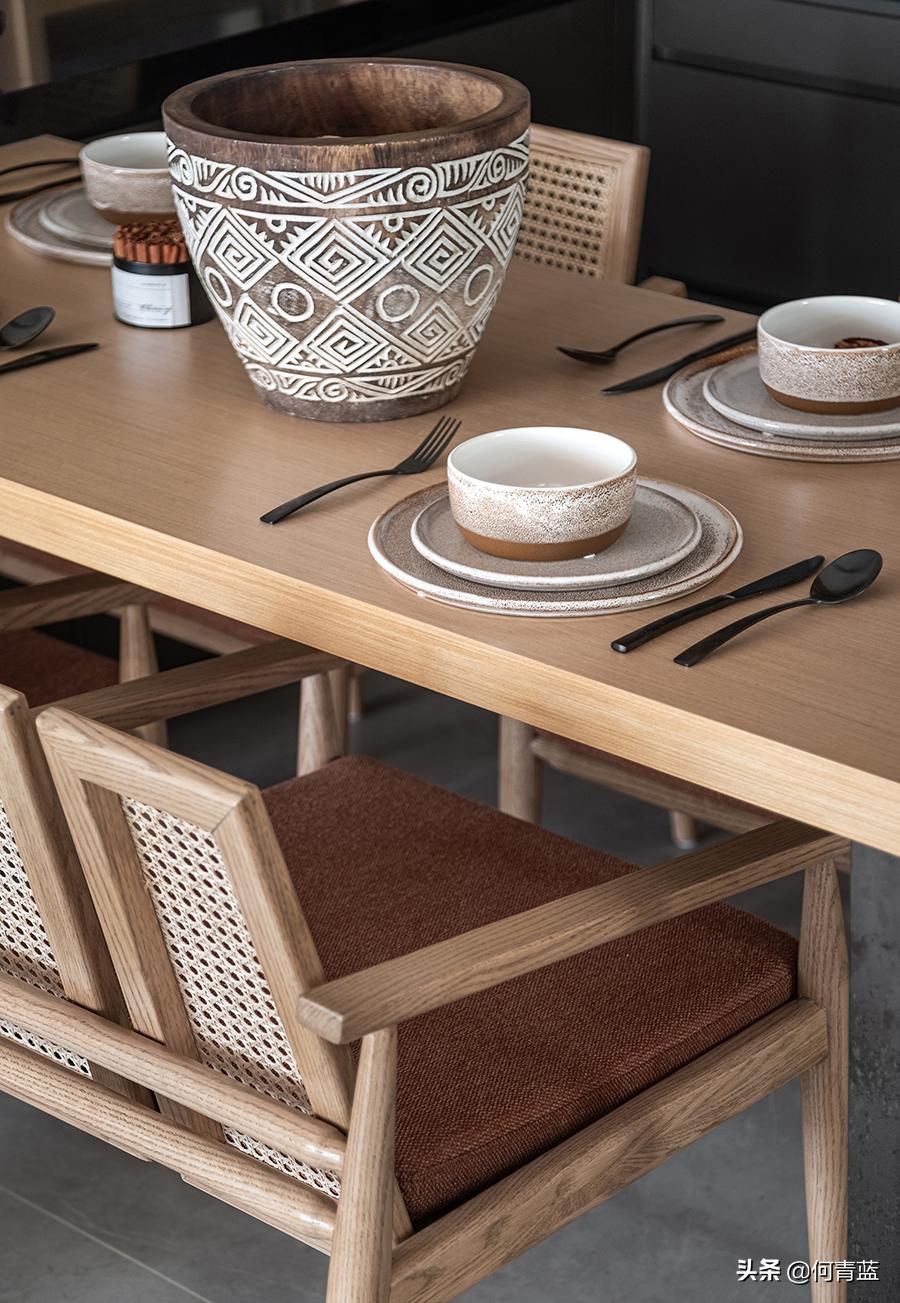 90m² Southeast Asian style, humanistic aesthetics under contemporary ...