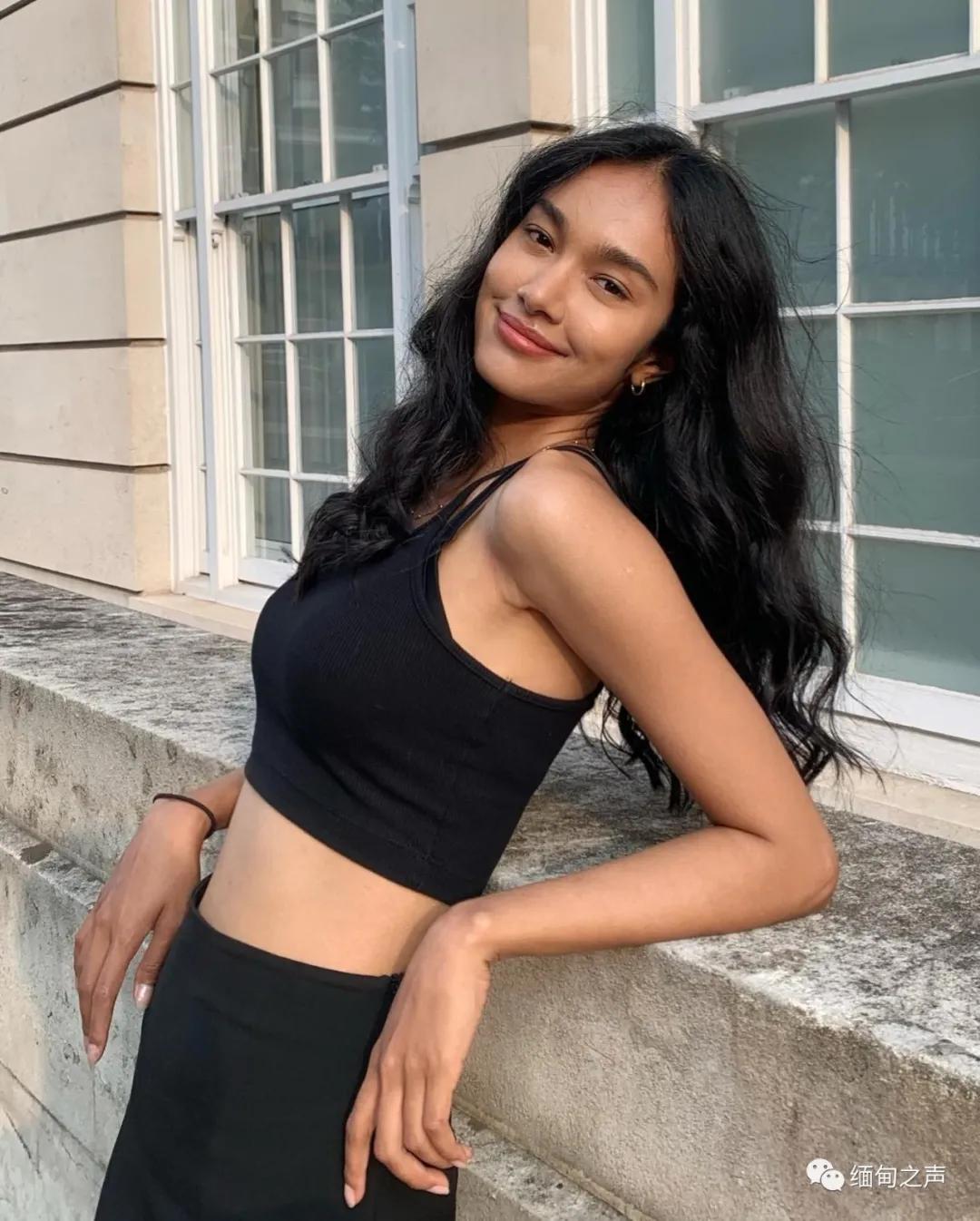 Burmese female model went to South Korea to participate in beauty ...