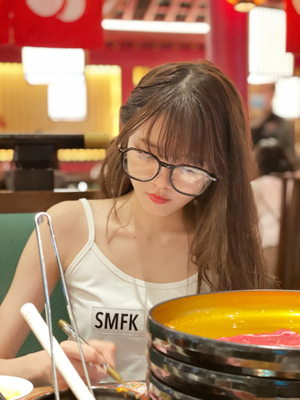 Happy classmate Luo Xin, a beautiful girl with vitality, a small fresh ...