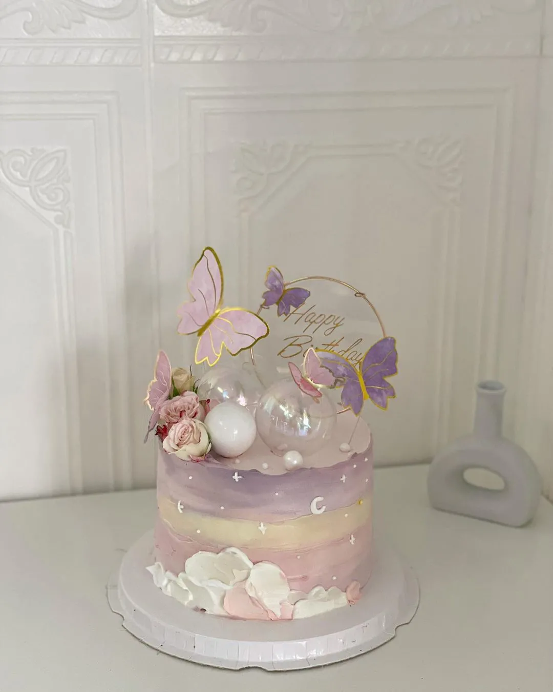 Simple and advanced, 20 popular flower cakes for reference - iNEWS