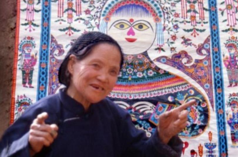 "Flower-cutting Lady" Ku Shulan: 4 years old married at 17 years old ...