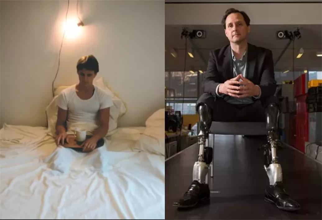 Hugh Herr, the master of bionic prostheses, developed a magnetic micro ...