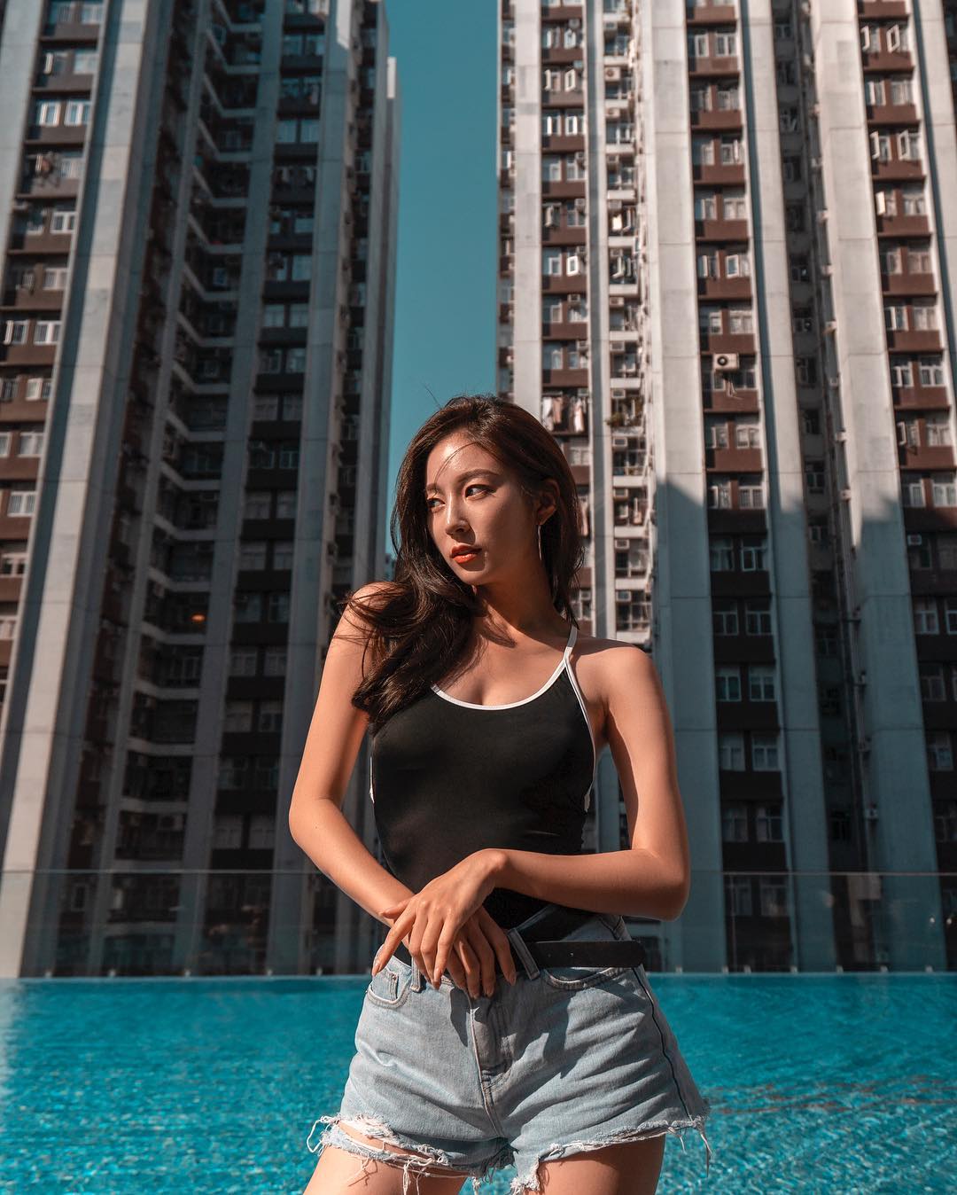 BORA KIM: Han Yujie Fan, has a great figure in bikini - iNEWS