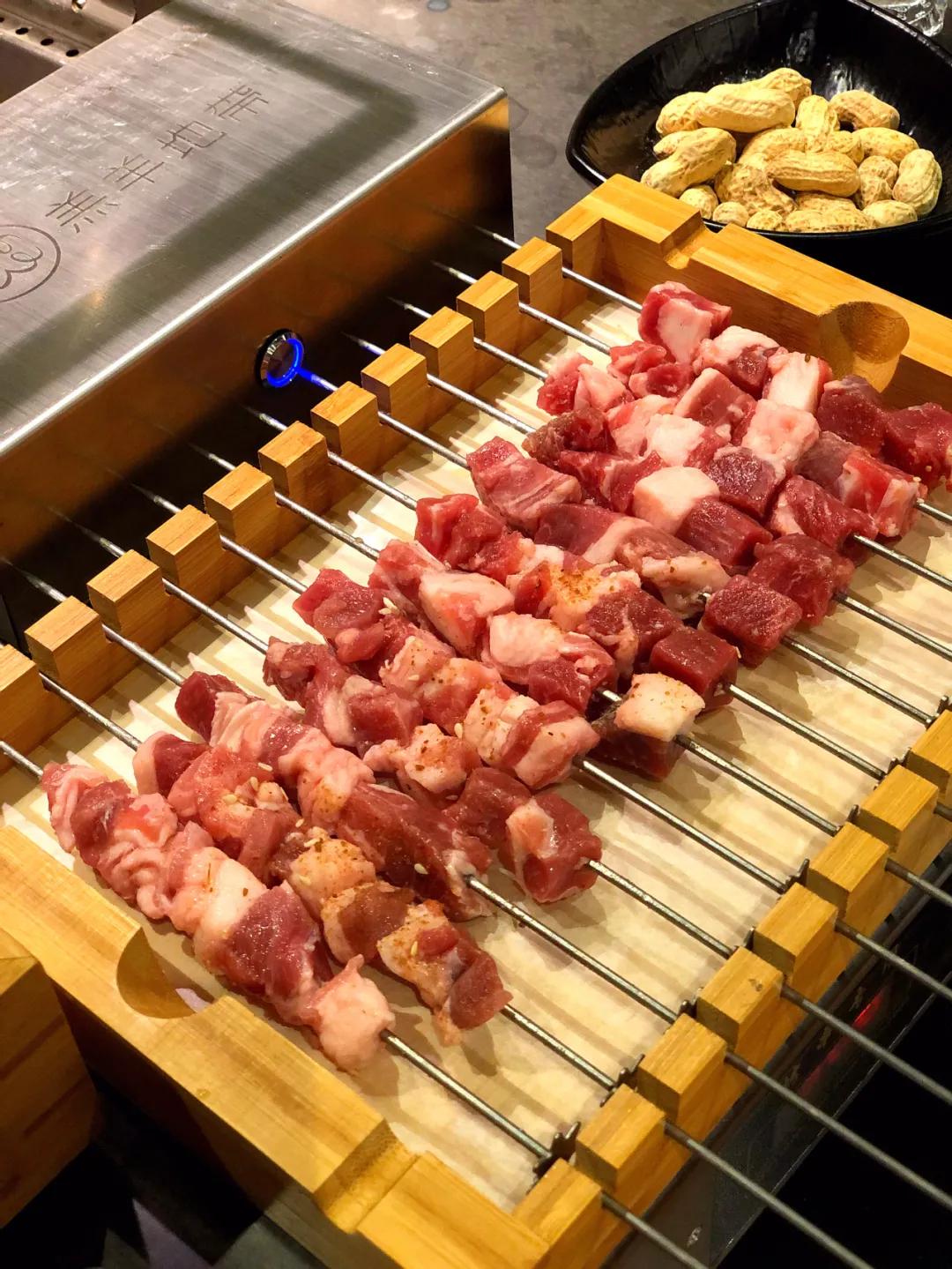 The best lamb skewers I have eaten recently. They are really delicious ...