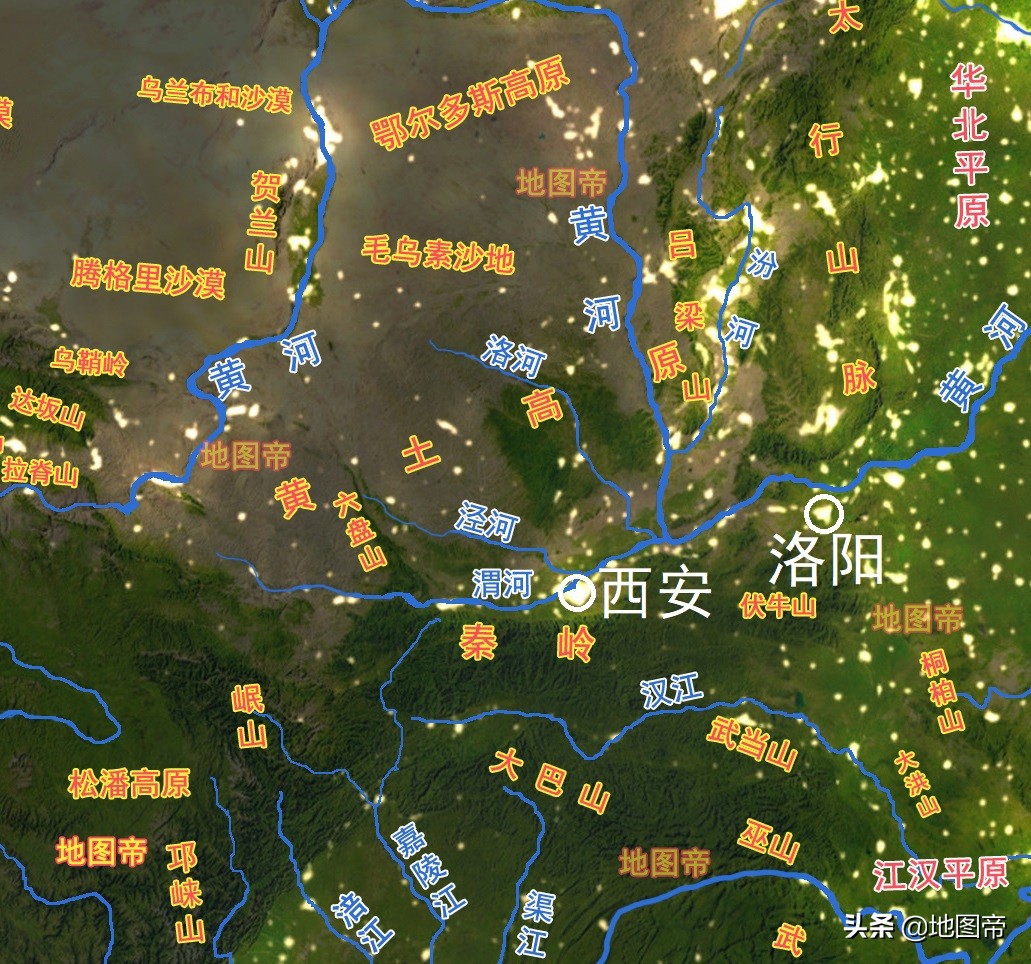 Xiong'er Mountain, the southern barrier of Luoyang, where Li Mi died at ...