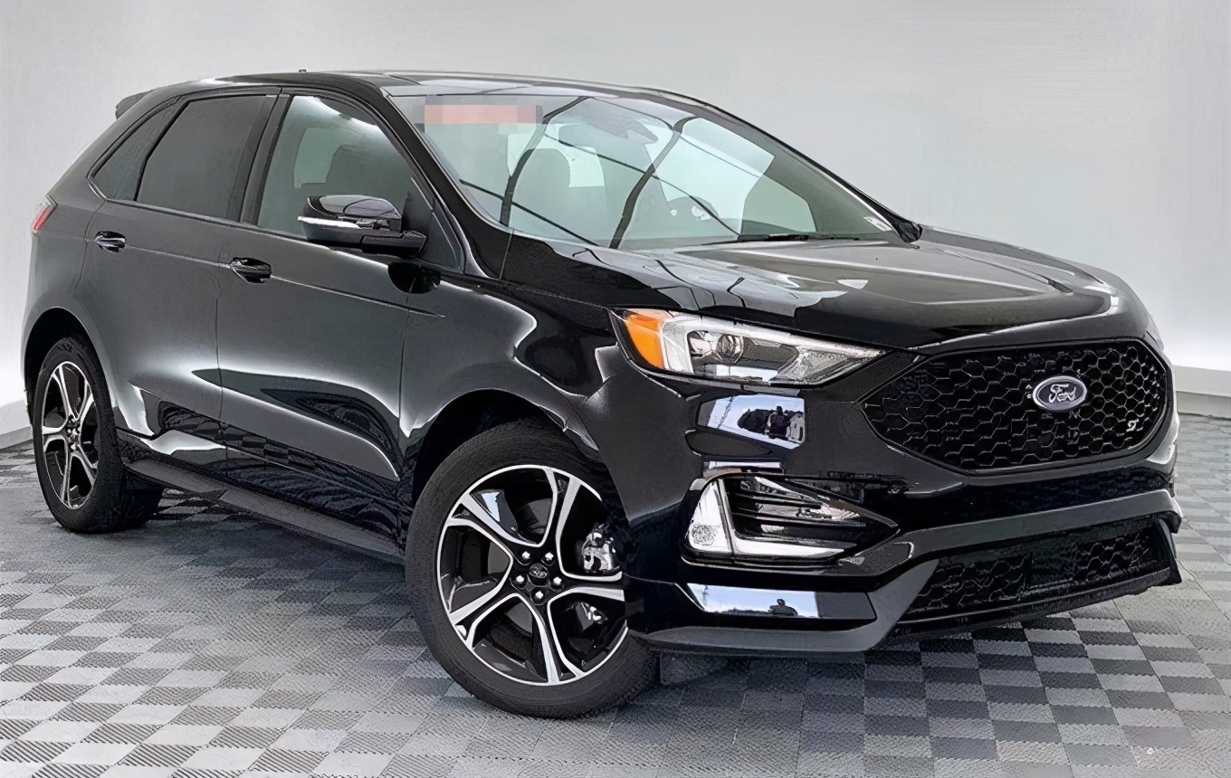 The real shots of the new Ford Edge ST are exposed, the design is ...