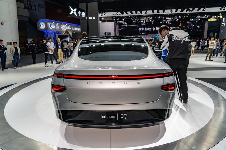 Full of a sense of future everywhere, Xiaopeng P7 opens up a new power of independent technology ...