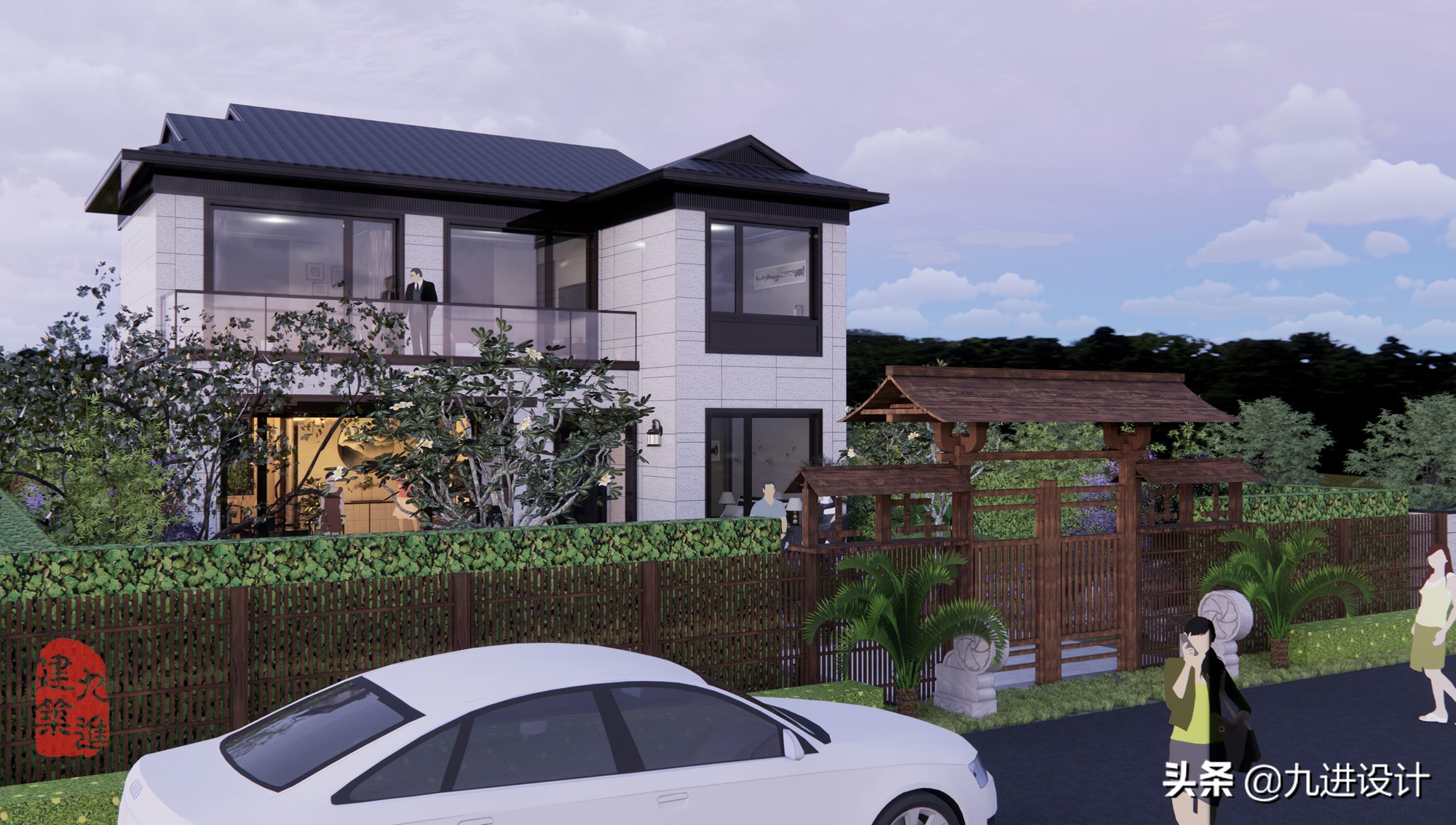 Build a beautiful, high-quality, simple single-yard house in the ...