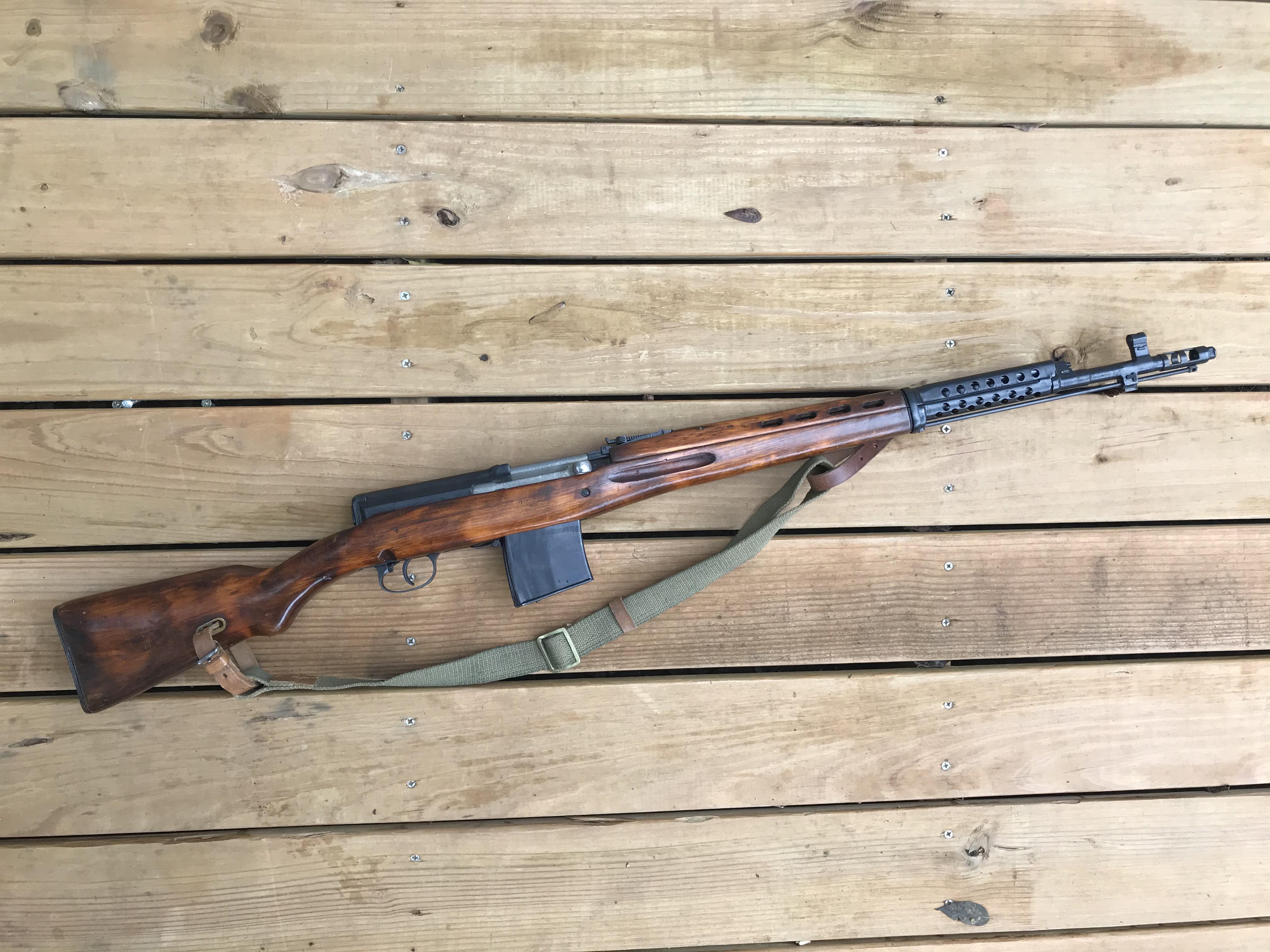 The history of the Soviet semi-automatic rifle, once killed the M1 ...