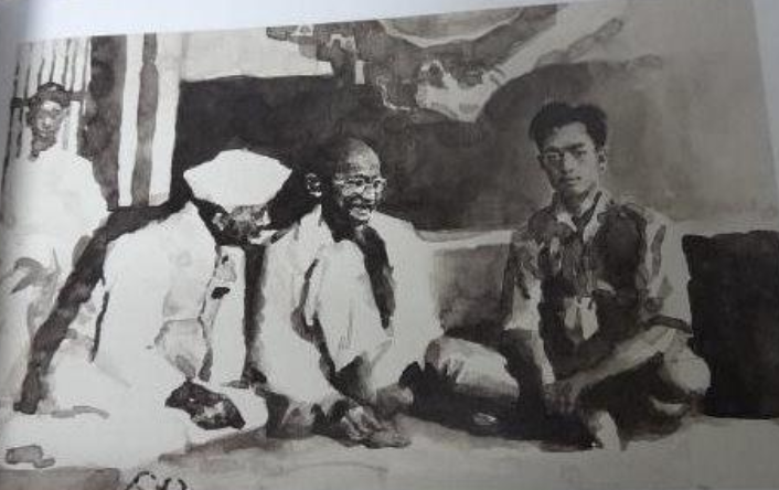 Pan Deming walked the world for 7 years, Hitler painted a portrait for ...