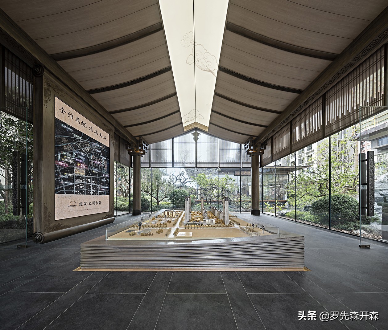 Wu Wenli: Corner glass pavilion, carved with nature - iNEWS