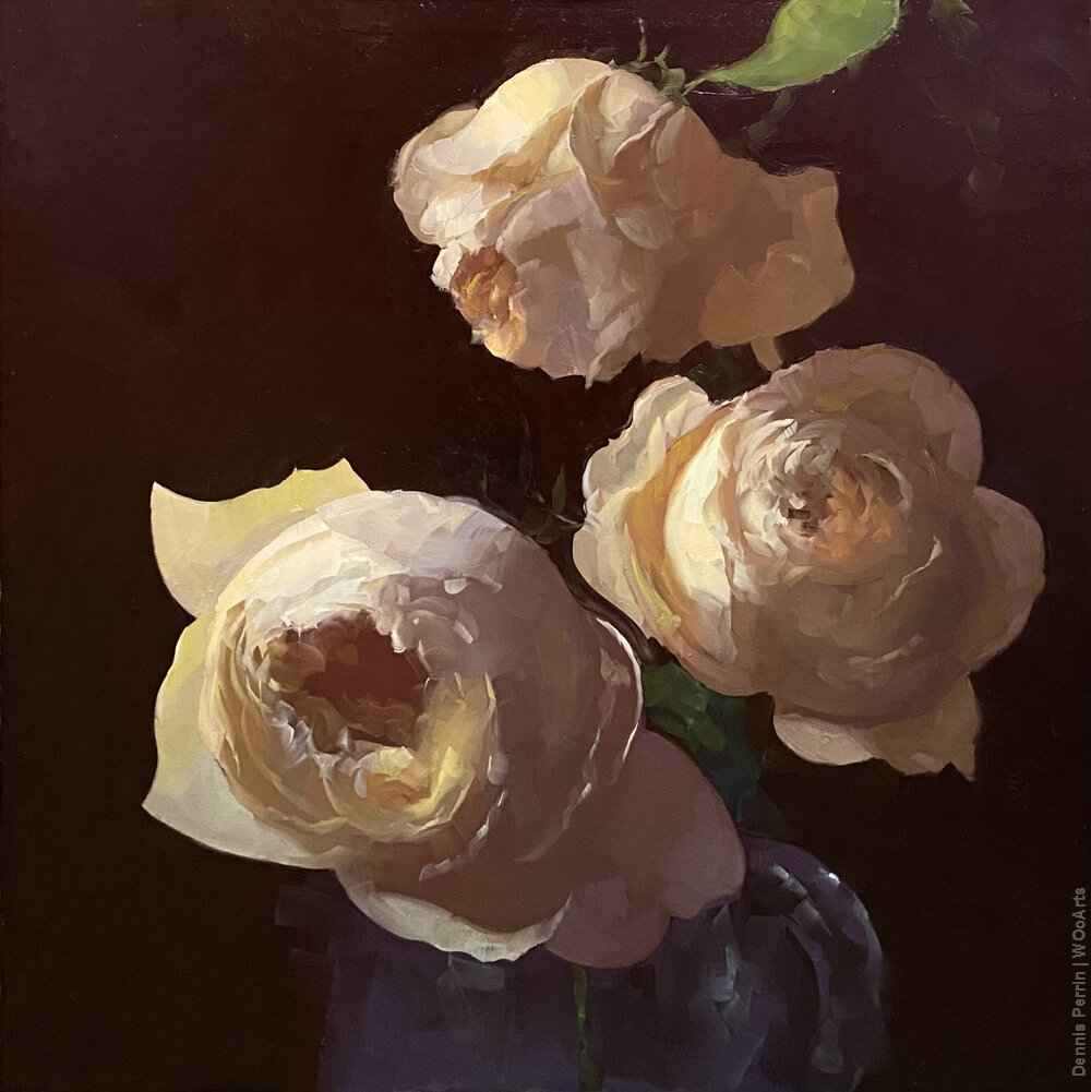 Dennis Palin American artist oil painting works - iNEWS