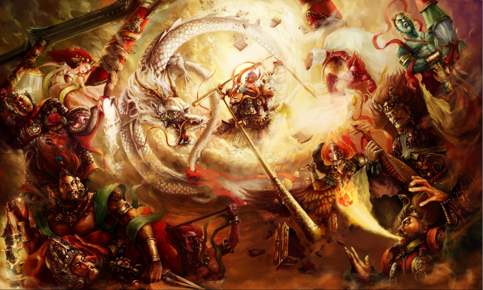 Journey to the West: What is the origin of the nine-headed worm?Who is ...