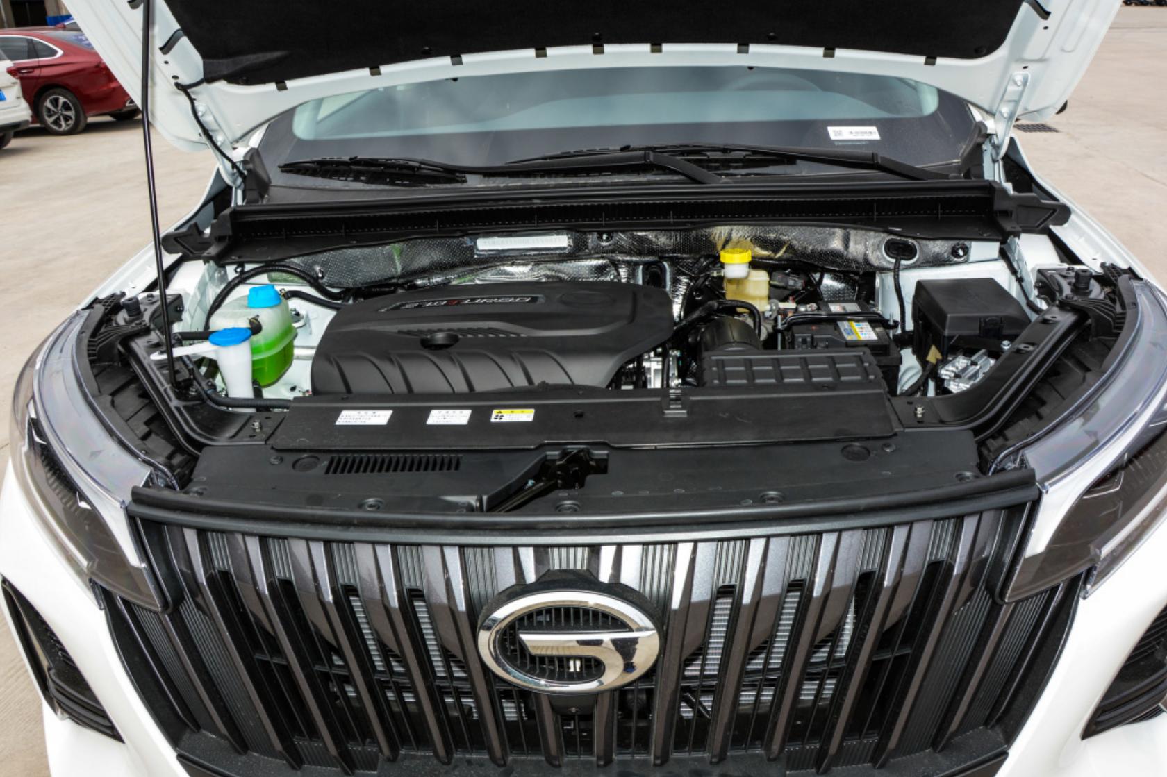 Trumpchi's new car from 89,800 on the market, with a large panoramic ...