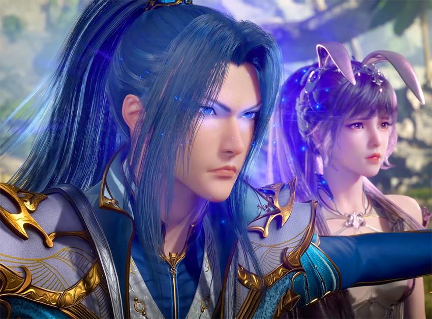 Douluo Continent: Xiaobai modeling details are exposed, half black and ...