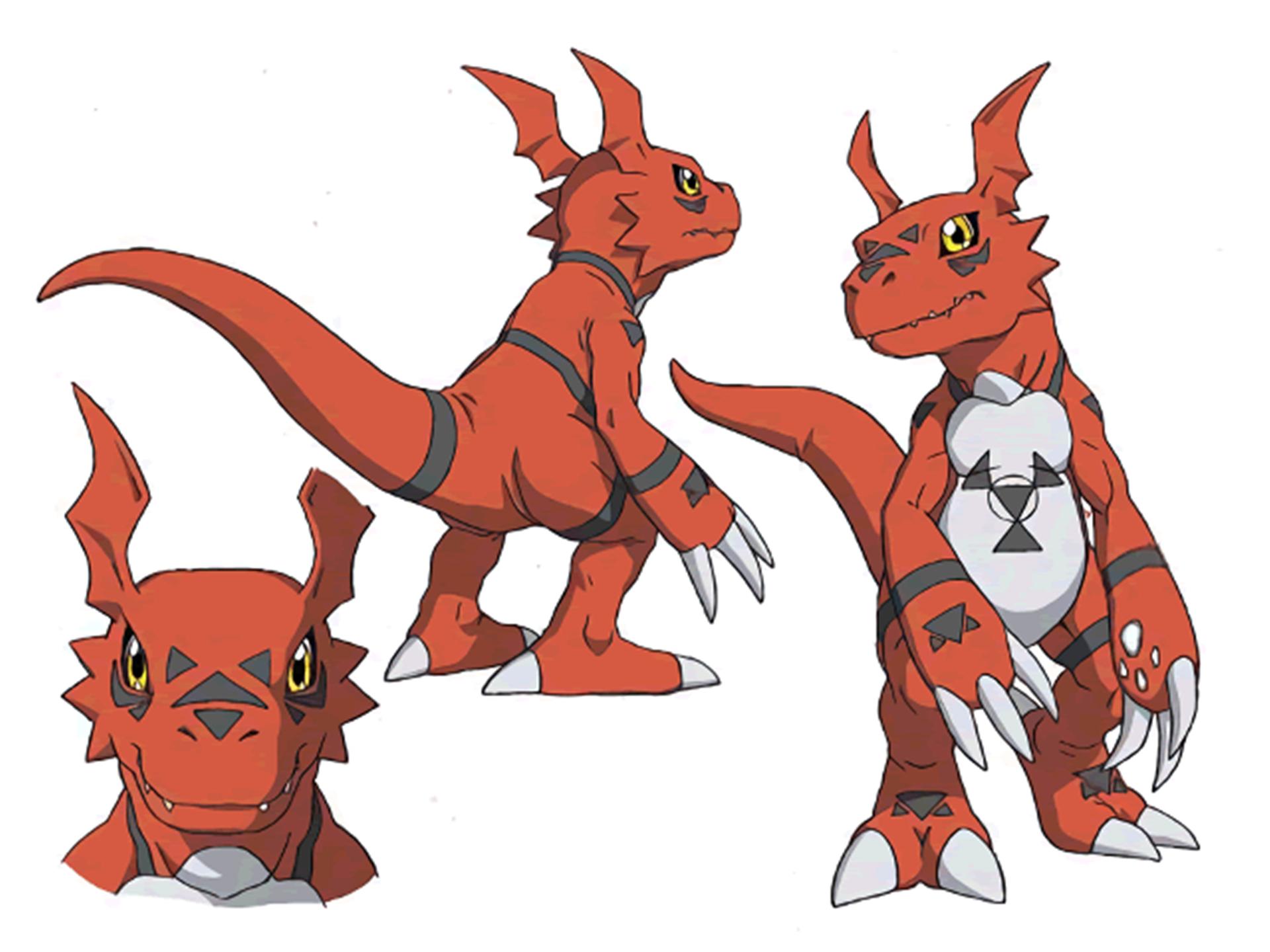 How many Digimon with the same look and different colors in "Digimon ...