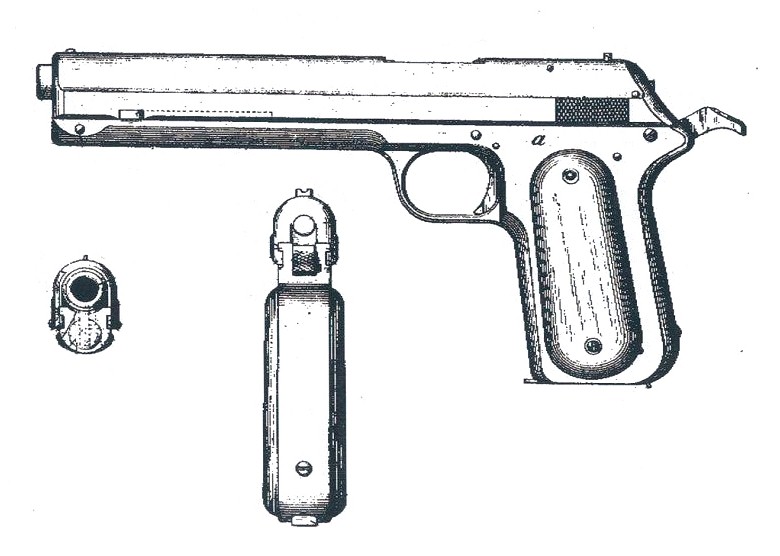 The cornerstone of the century-old king M1911 pistol—Colt M1900 pistol ...