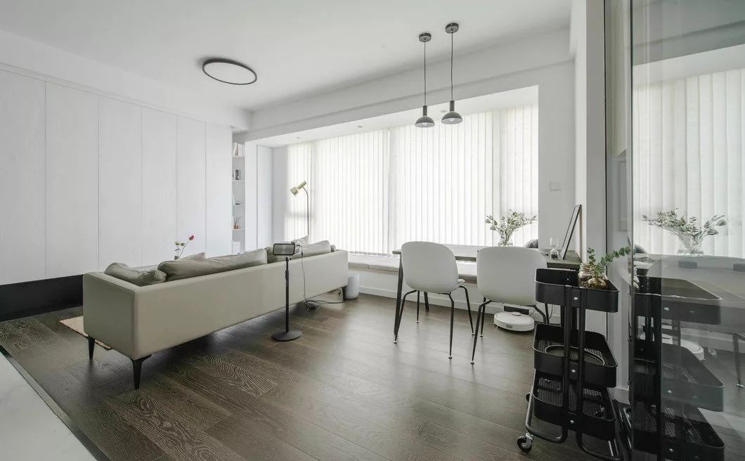 There is no bright color, 89 square meters pays attention to ...