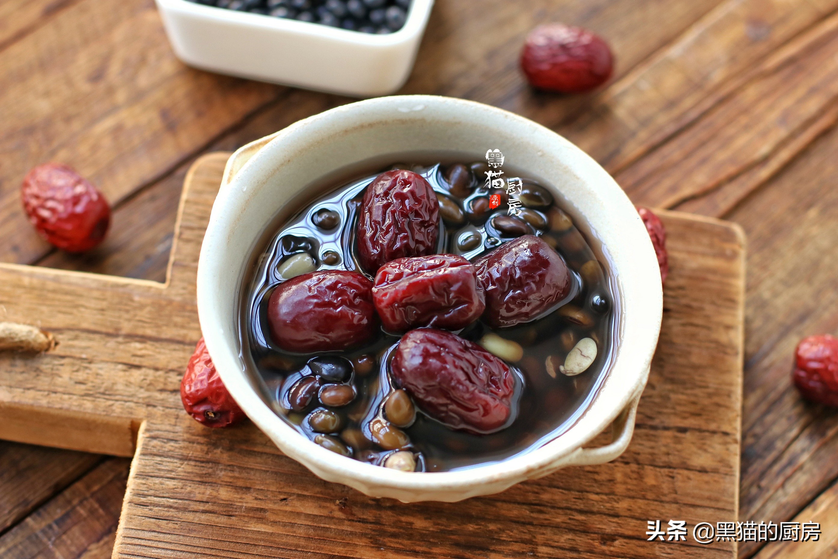 People eat more black beans, don't use black vinegar, I will cook this ...