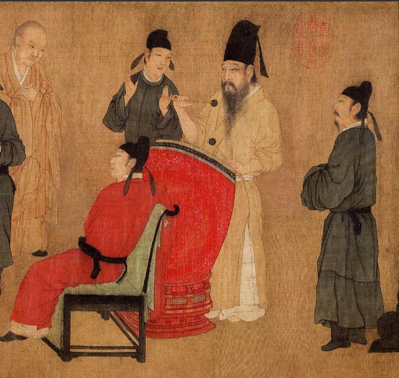 The Night Banquet of Han Xizai by Gu Hongzhong in Five Dynasties and ...
