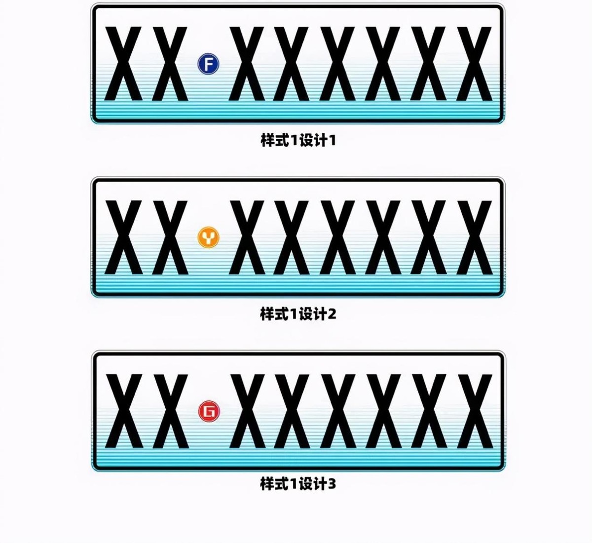 Fashionable New License Plate Styles Are Exposed Where Should The Five fashionable-new-license-plate-styles-are-exposed-where-should-the-five